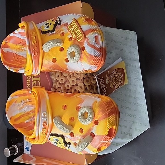 CROCS | Shoes | Honey Nut Cheerios Crocs | Poshmark